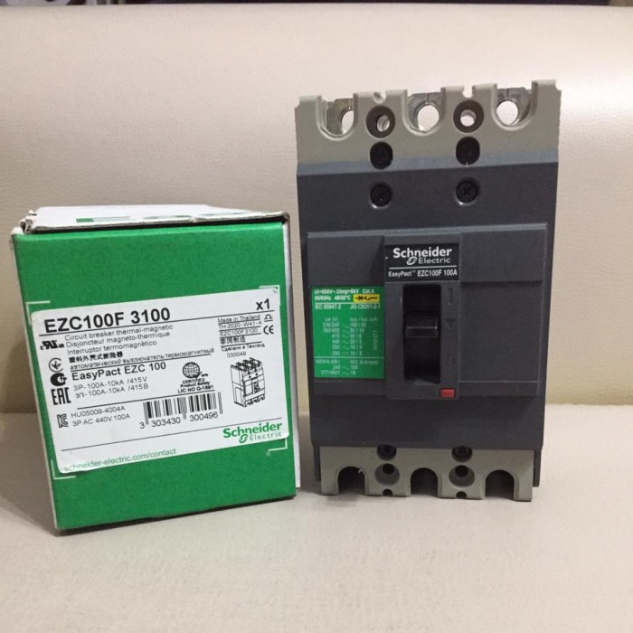 Jual Mccb Ezc 100F 15/20/25/40/50/60/75/80/100 Ampere | Shopee Indonesia