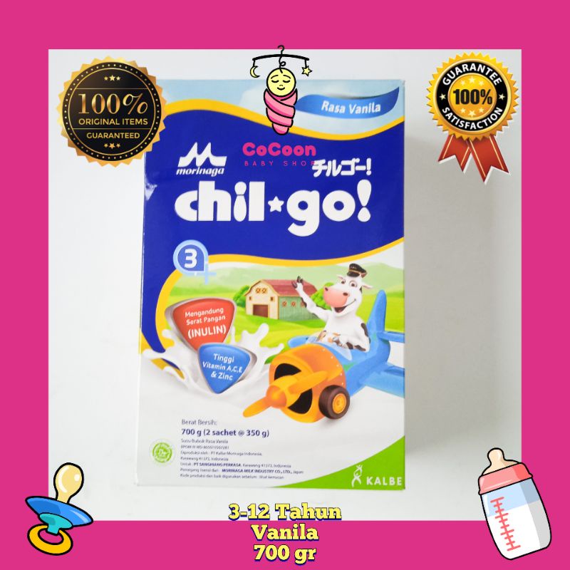 Jual Susu Formula Anak Chil Go 3+ 3-12 Tahun Vanila Vanilla 660gr 660 ...