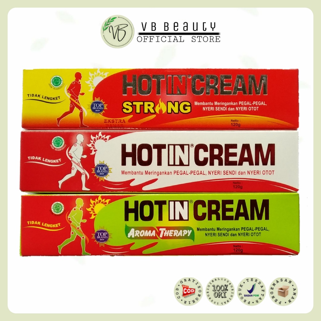 Jual Hot In Cream Tube All Variant 60gram & 120gram | Shopee Indonesia
