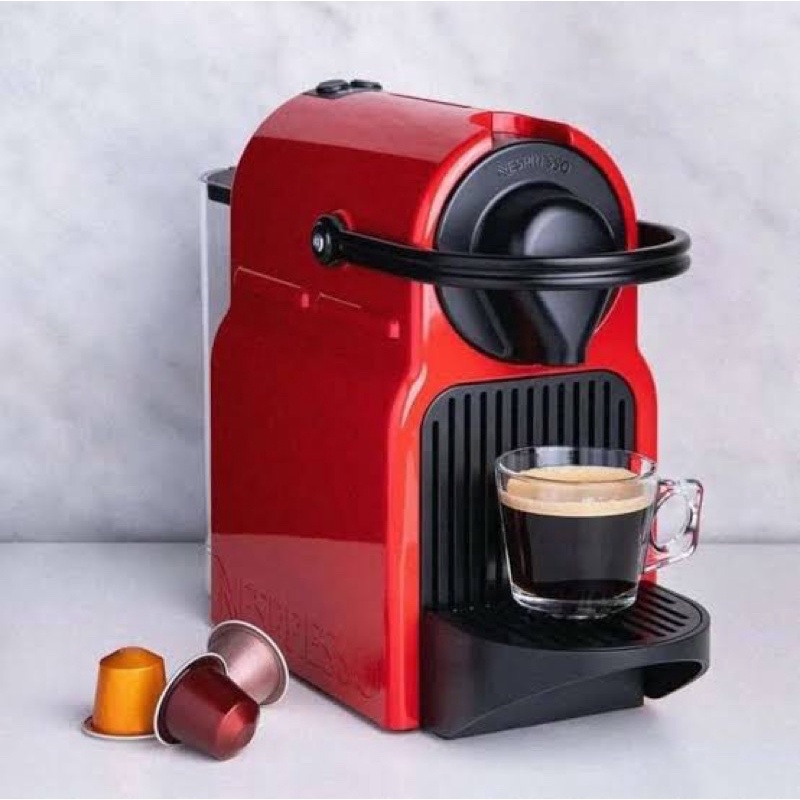 Jual Mesin kopi NESPRESSO INISSIA Coffee Machine, Red (merah) | Shopee ...