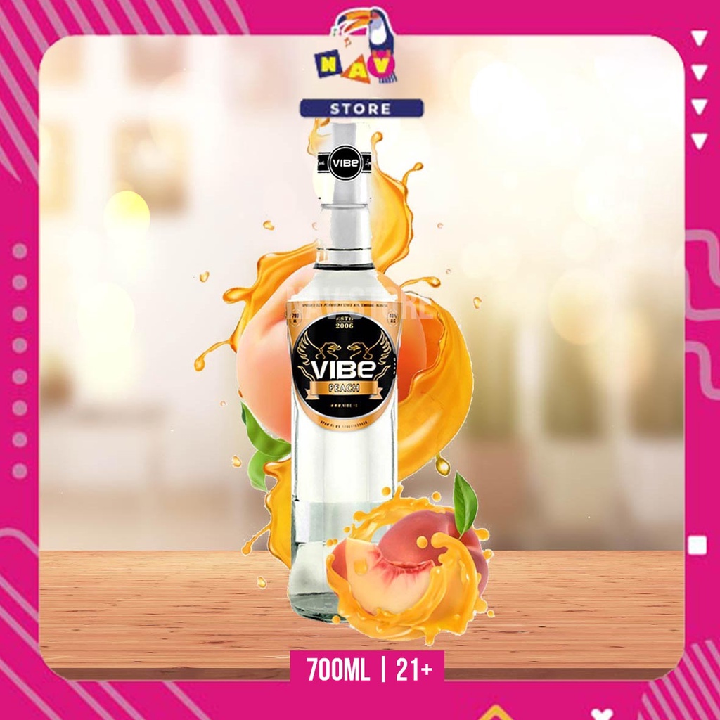 Jual Vibe Peach 700ml | Shopee Indonesia