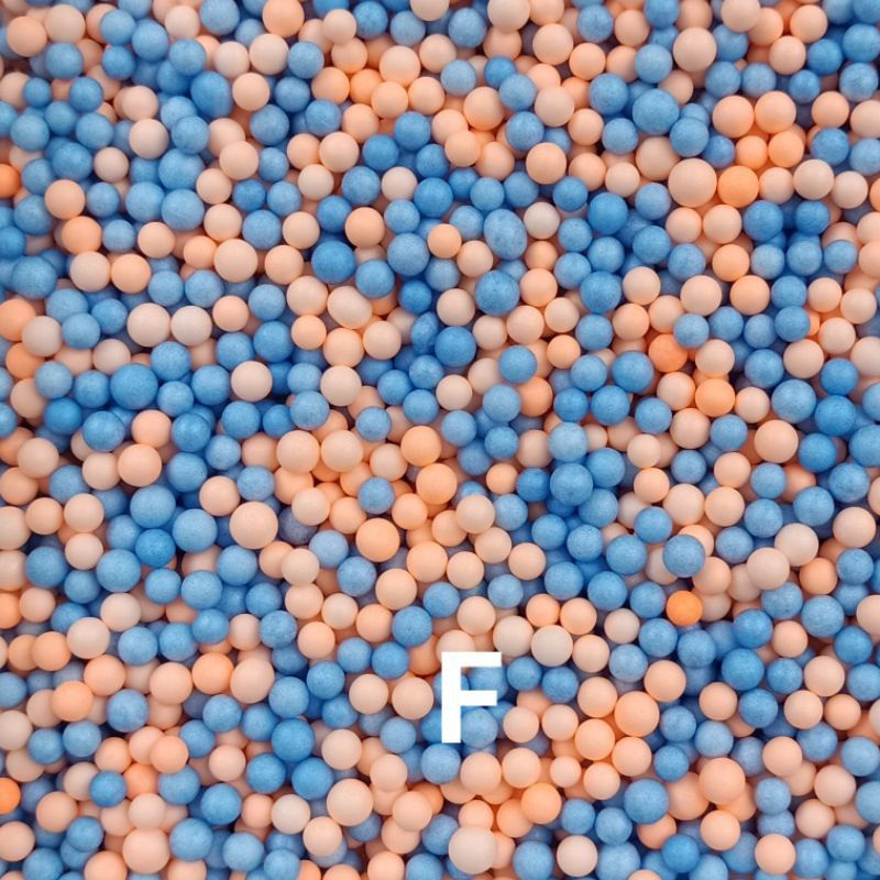 Jual STYROFOAM BUTIRAN WARNA - WARNI ISI 6 GELAS AQUA | Shopee Indonesia