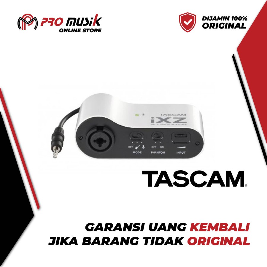 Jual Tascam Soundcard iXZ iOS Audio Interface "iPhone iPad iPod ...
