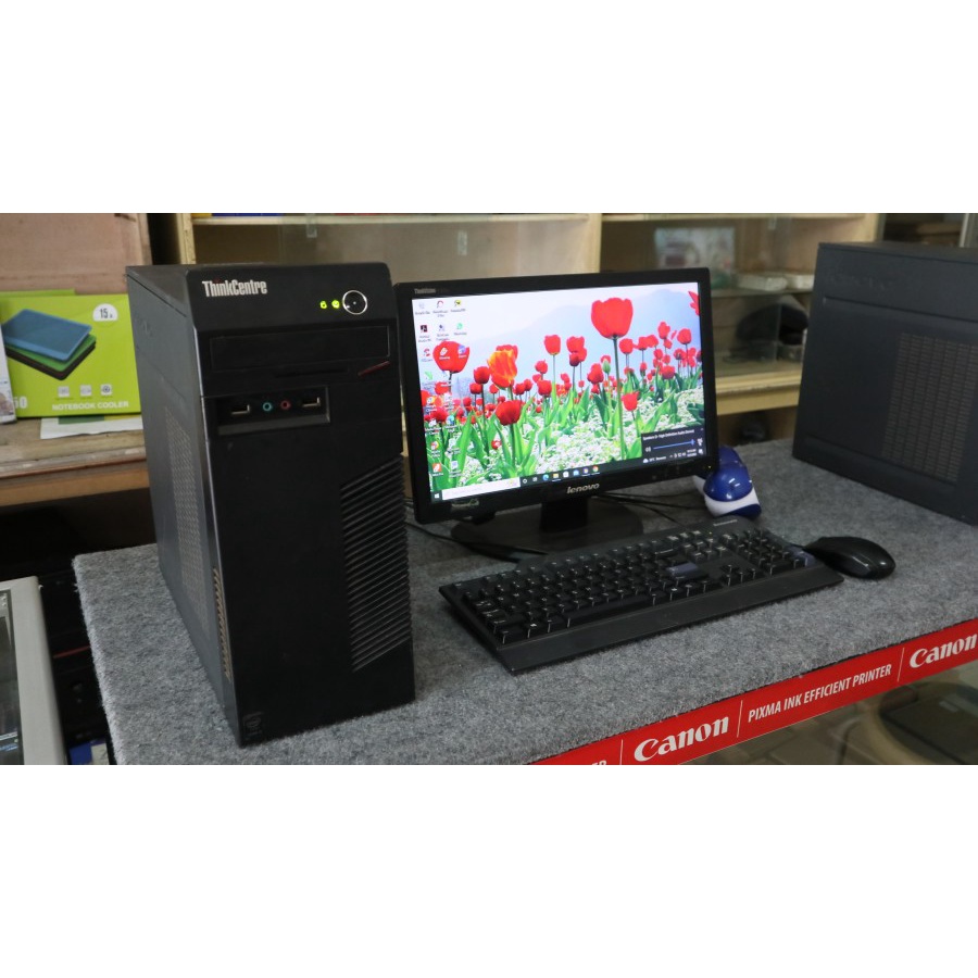 Jual PC Komputer Build Up CPU ThinkCentre Lenovo Core i3 4150 4GB 500GB ...
