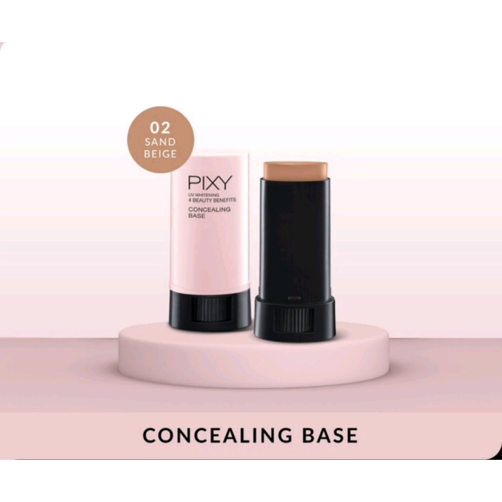 Jual PIXY Concealing Base 4 Beauty Benefits 02 Sand Beige | Shopee Indonesia