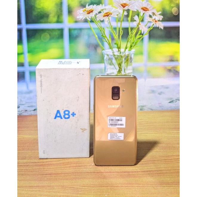 Jual Samsung A8 Plus A8+ Dual Resmi Indonesia Sein | Shopee Indonesia