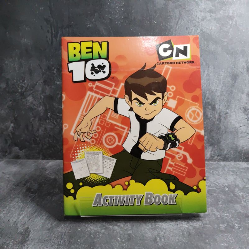Jual Buku Mewarnai Ben 10, Cartoon Network, Activity Book. | Shopee ...