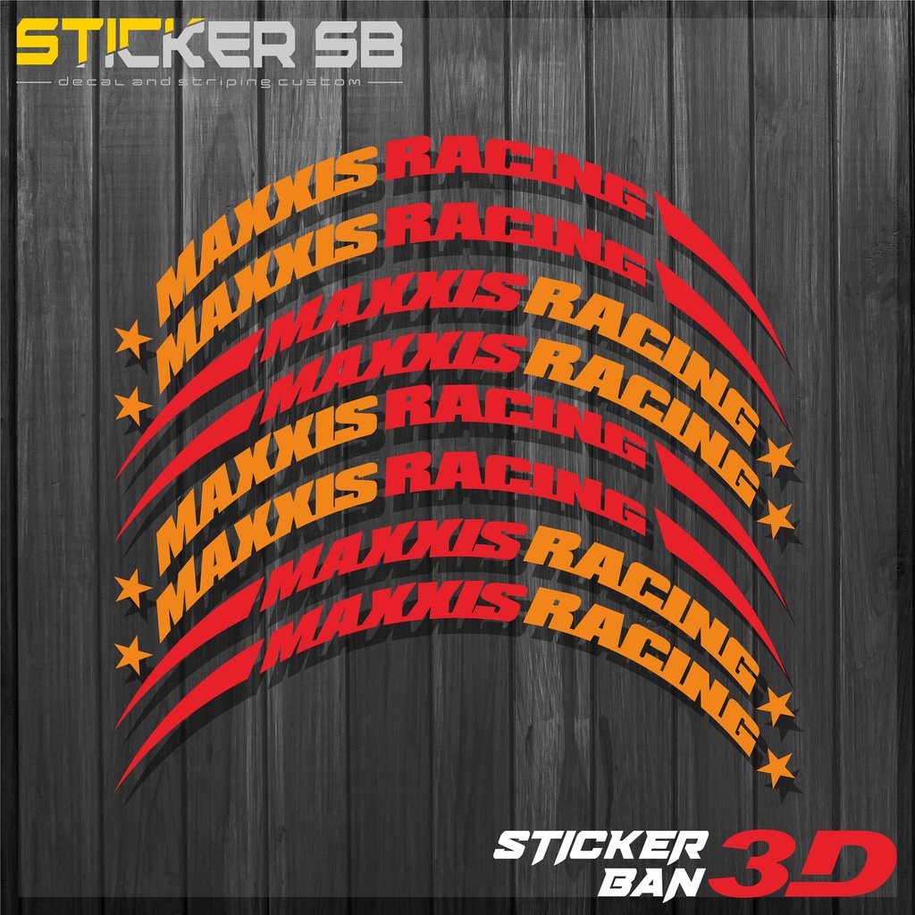 Jual Stiker Ban - Stiker Tire Bomb / Stiker Font Ban sticker ban 3D ...