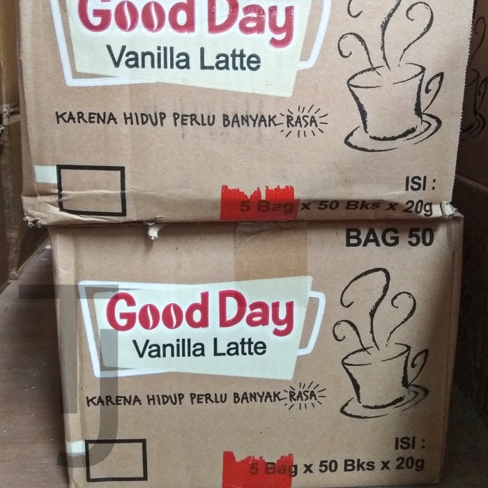 Jual Good Day Vanilla Latte - DUS | Shopee Indonesia