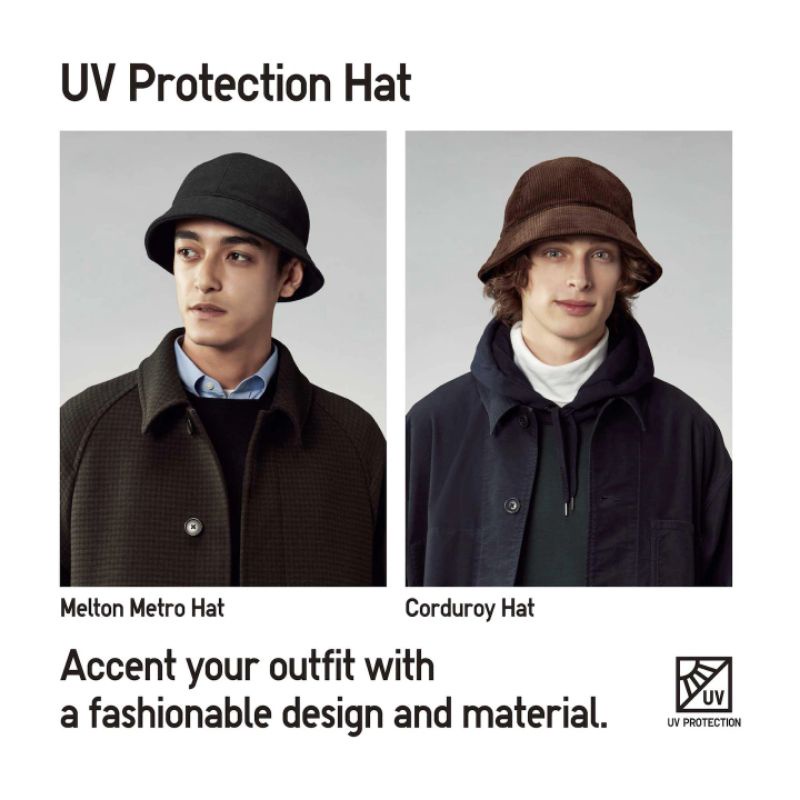 Jual UNIQLO BUCKET HAT ORIGINAL/TOPI UV CUT ORIGINAL | Shopee Indonesia