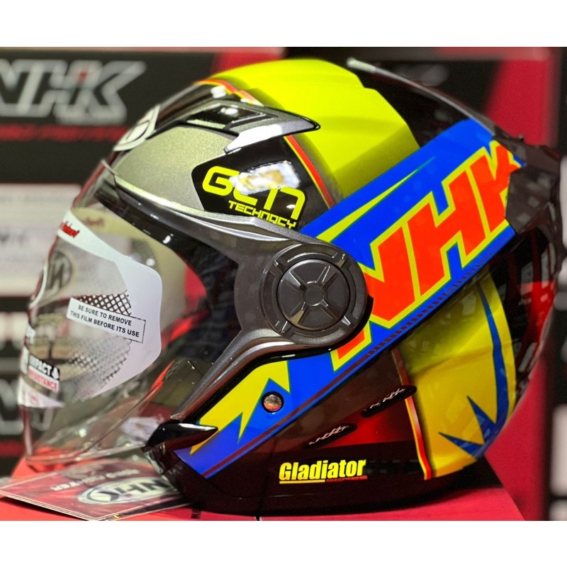 Jual NHK GLADIATOR GL17 BLACK YELLOW | Shopee Indonesia