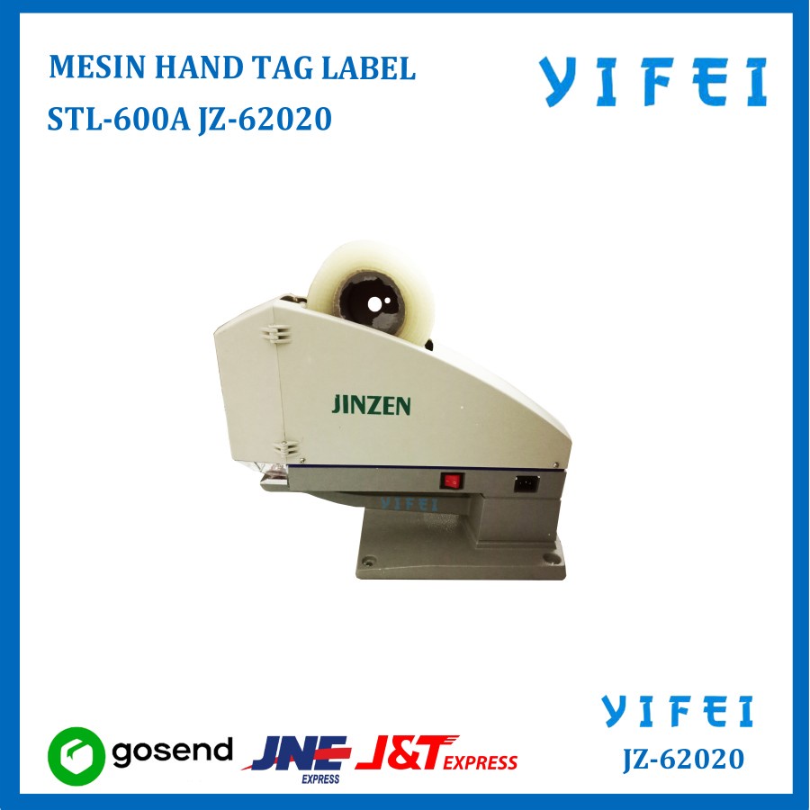 Jual MESIN HAND TAG LABEL/STL-600A PLASTIC STAPLE ATTACHER YIFEI-62020 ...