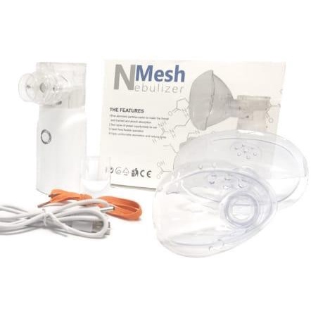Jual Mesh Nebulizer Portable Uap Bantu Pernafasan Asma Inhalasi inhaler ...