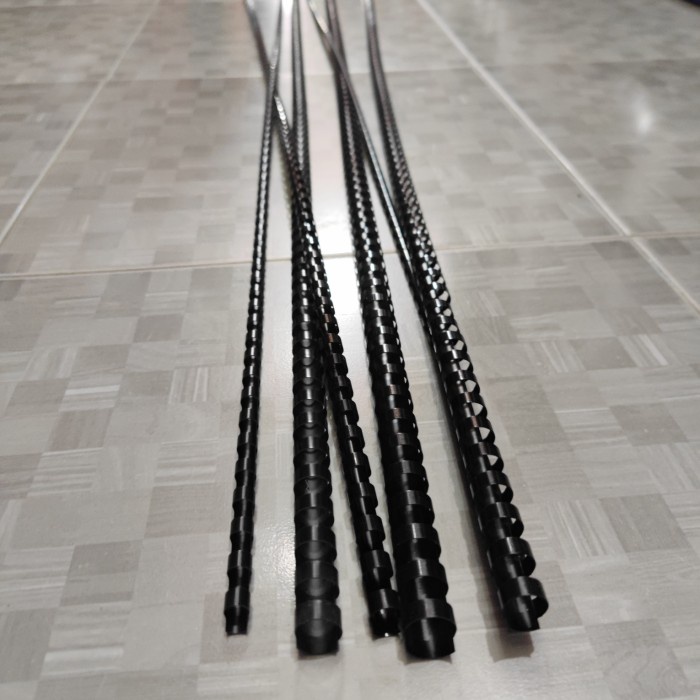 Jual SPIRAL JILID RING 8 MM BINDER PLASTIK 5/16 ( KAPASITAS 50 LEMBAR ...