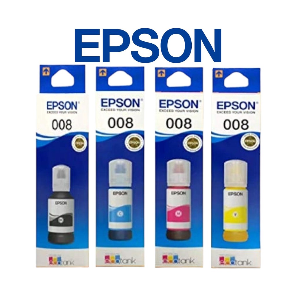 Jual Tinta Epson 008 Original (1 Set isi 4 warna) | Shopee Indonesia