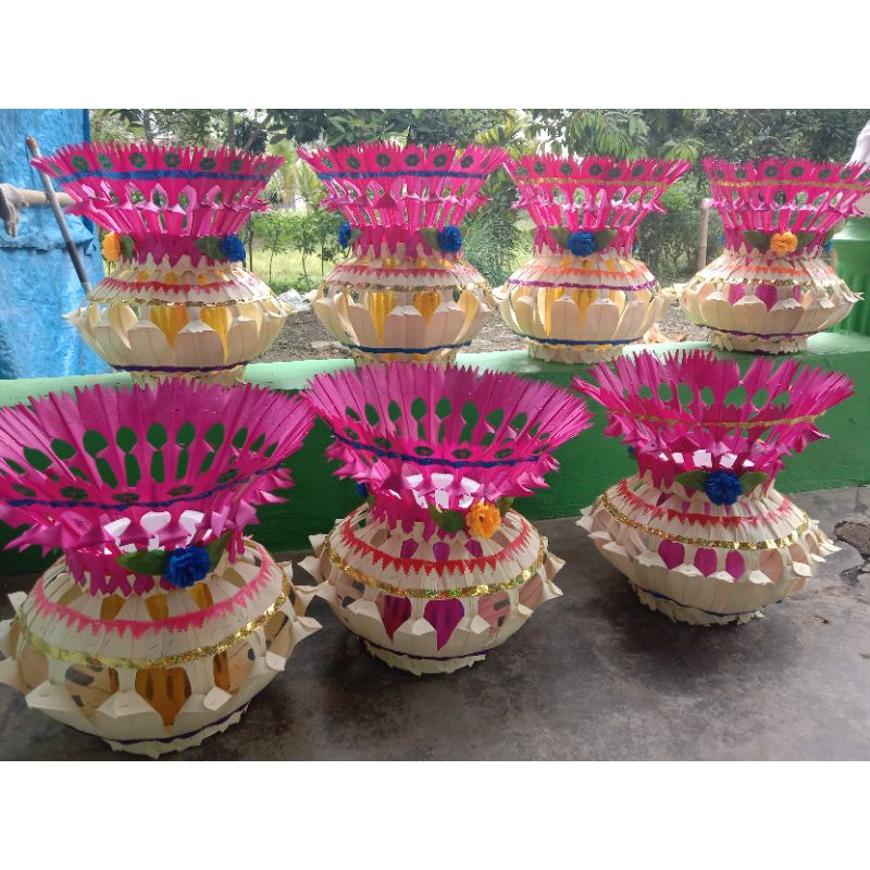 Jual bola bola Penjor lampion jengger merah | Shopee Indonesia