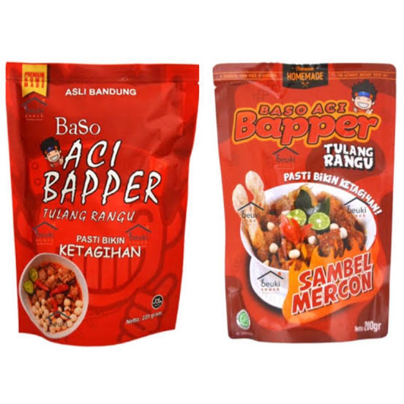 Jual Baso Aci Bapper Tulang Rangu | Shopee Indonesia