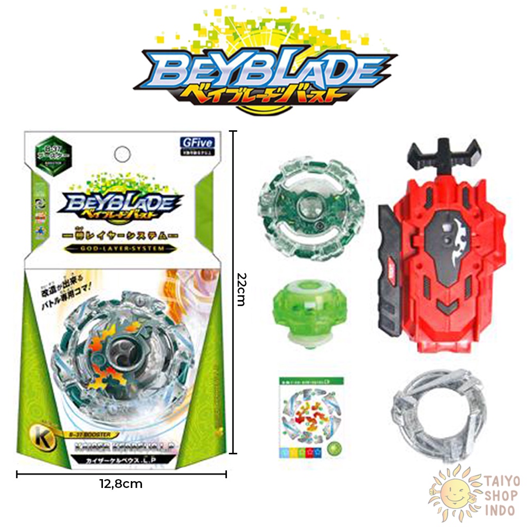 Jual TAIYO Mainan Anak Beyblade Burst Set Booster Starter Gangsing ...