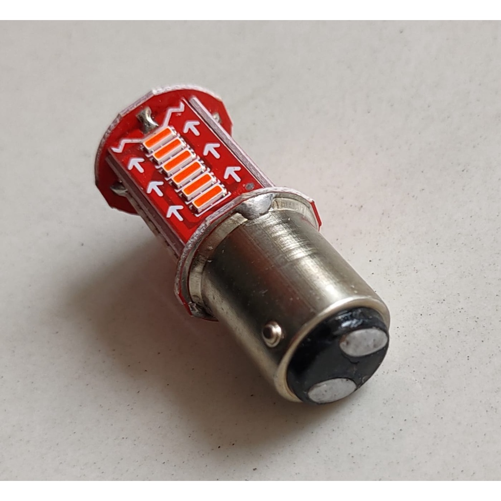 Jual STOPLAMP LED 30 MATA MERAH RED BAYONET RUNNING DAN FLASH KEDIP ...