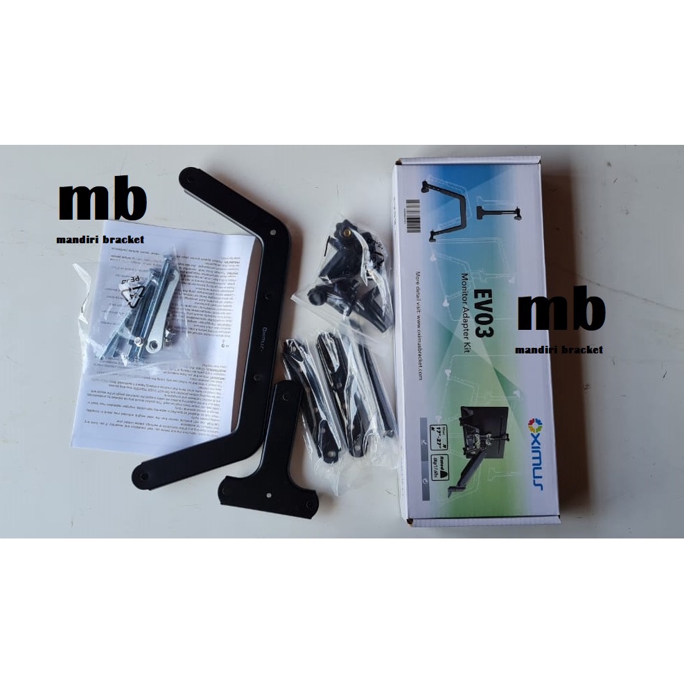 Jual VESA EXTENDER ADAPTER / BRACKET PENJEPIT MONITOR VESA oximus ev03 ...