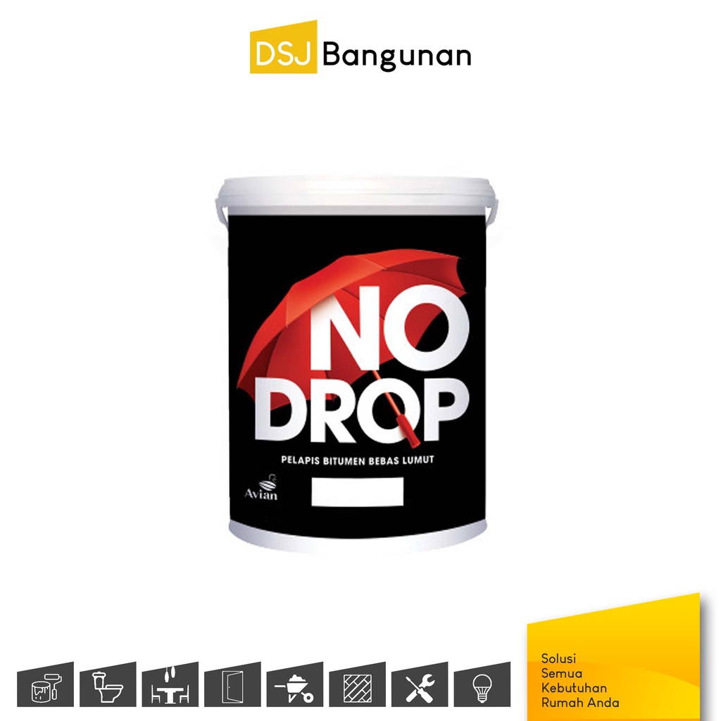 Jual No Drop Bitumen Black Pelapis Bitumen Anti Bocor 1 kg | Shopee ...
