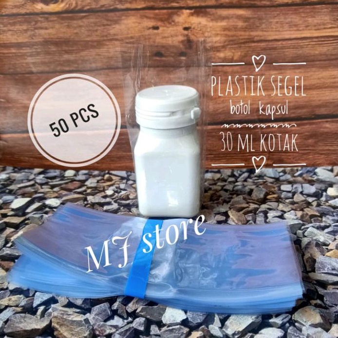 Jual plastik segel botol kapsul 30 ml kotak | Shopee Indonesia