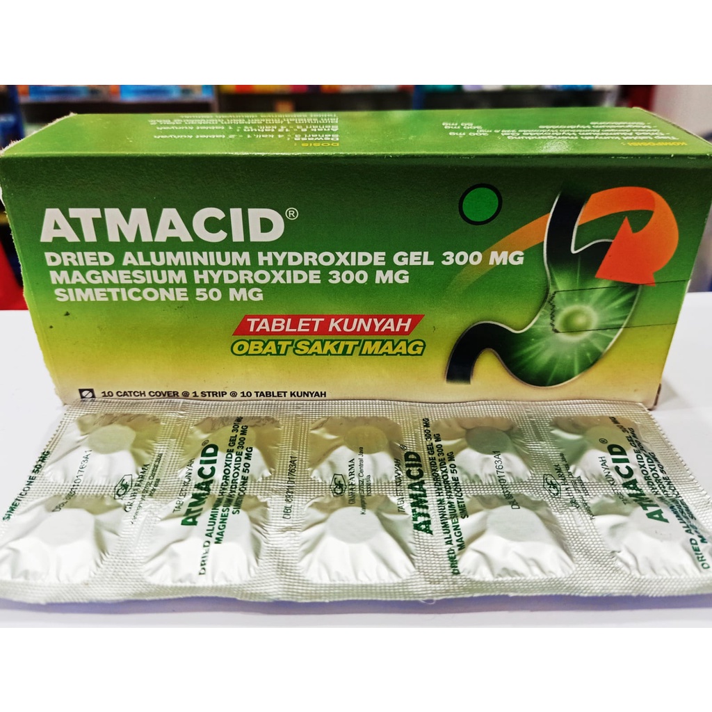 Jual Atmacid 𝟏 𝐒𝐓𝐑𝐈𝐏 𝐈𝐒𝐈 𝟏𝟎 𝐓𝐀𝐁𝐋𝐄𝐓 𝐊𝐔𝐍𝐘𝐀𝐇 - Meredakan Asam Lambung ...