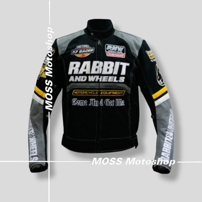 Jual Jaket Motor RABBIT & WHEELS CHAMPION Original Product | Shopee ...