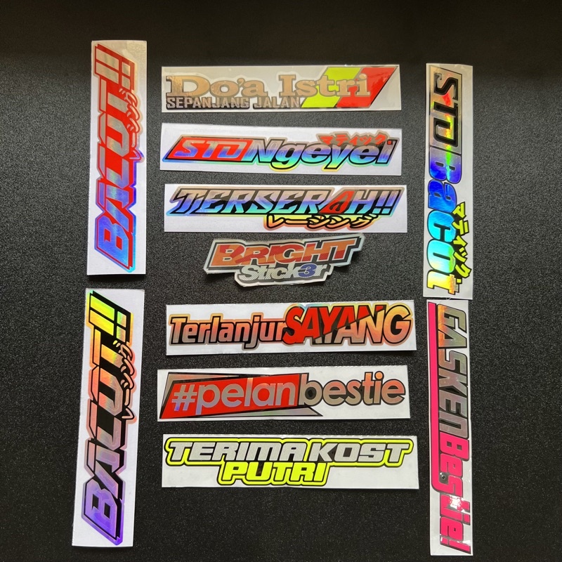 Jual STICKER stiker DOA ISTRI STD NGEYEL PELAN BESTIE Cutting | Shopee ...