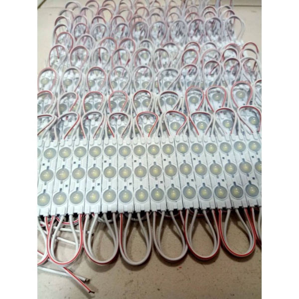 Jual Lampu Led Modul 3 Mata 12 Volt 1 5 Watt Waterproof Shopee Indonesia