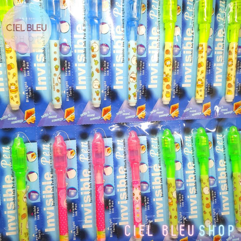 Jual 2 in 1 PEN CONTEK / INVISIBLE PEN LUCU | Shopee Indonesia