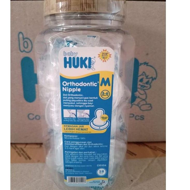 Jual Super Feedback DOT HUKI GEPENG PERLENGKAPAN BAYI DOT JAR ...