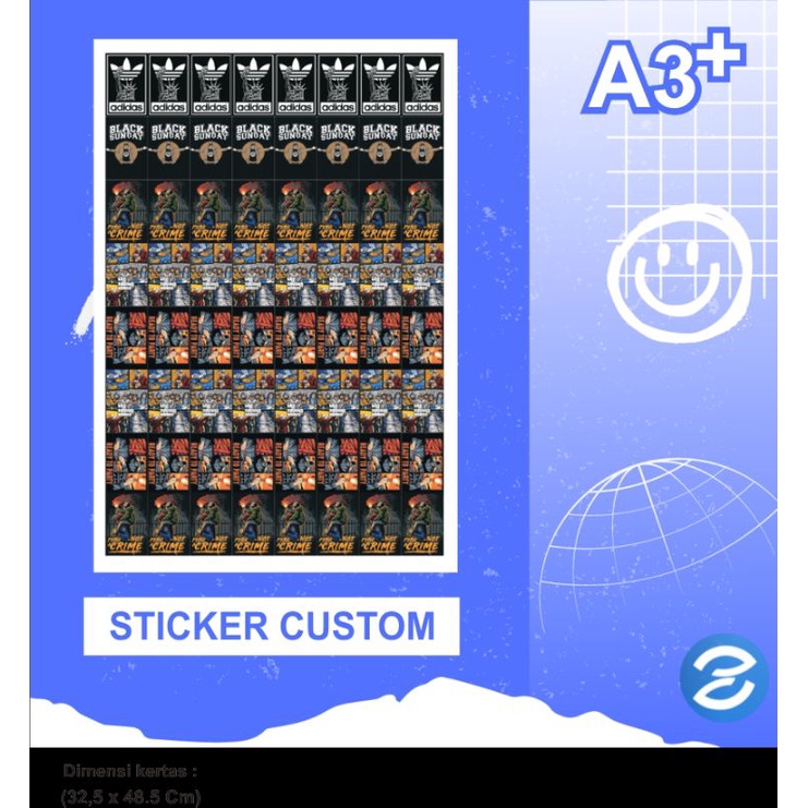 Jual cetak Sticker Custom | Shopee Indonesia