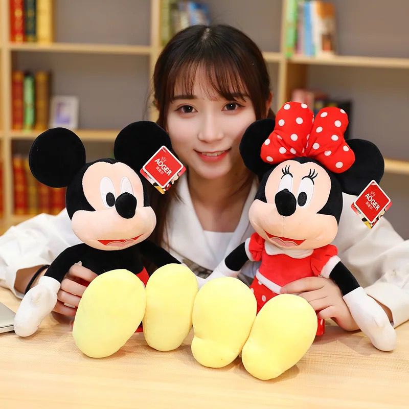 Jual Boneka Miki Mini / Boneka Mickey Mouse Minnie Mouse Ukuran S ...