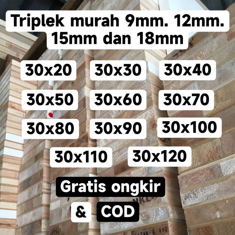 Jual Triplek 9Mm Terlengkap & Harga Terbaru Mei 2026 | Shopee Indonesia