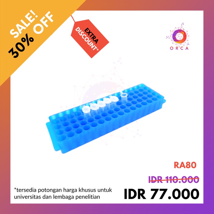 Jual Lab Pcr Tubes Rack - Rak Tabung Pcr Cryo Krio Cyrotube Eppendorf ...