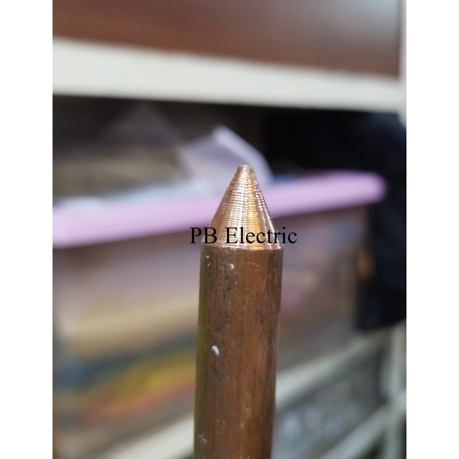 Jual Grounding Rod 5/8 x 1 Meter / Copper Rod 5/8 x 1 Meter / Batang ...