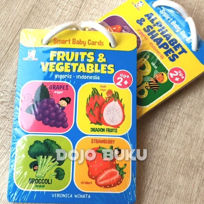 Jual Opredo Smart Baby Cards: Fruits & Vegetables by Veronica Winata ...