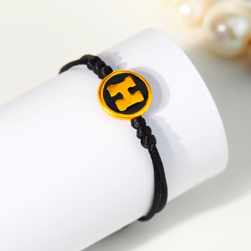 Jual Gelang Tali Emas Plat For Her- Toko Emas Gadjah | Shopee Indonesia