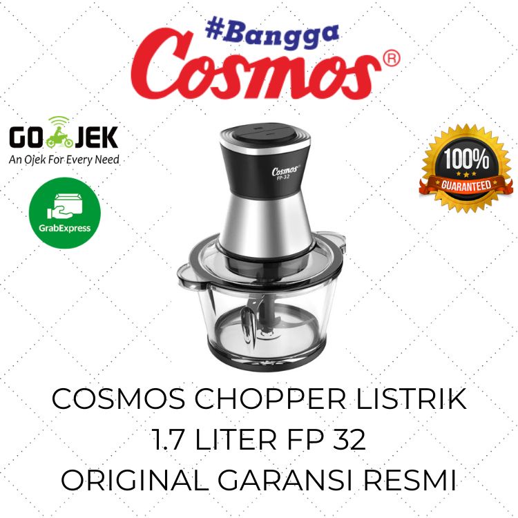 Jual Cosmos Chopper Food Processor 1.7 Liter FP 323 / Blender Belender ...
