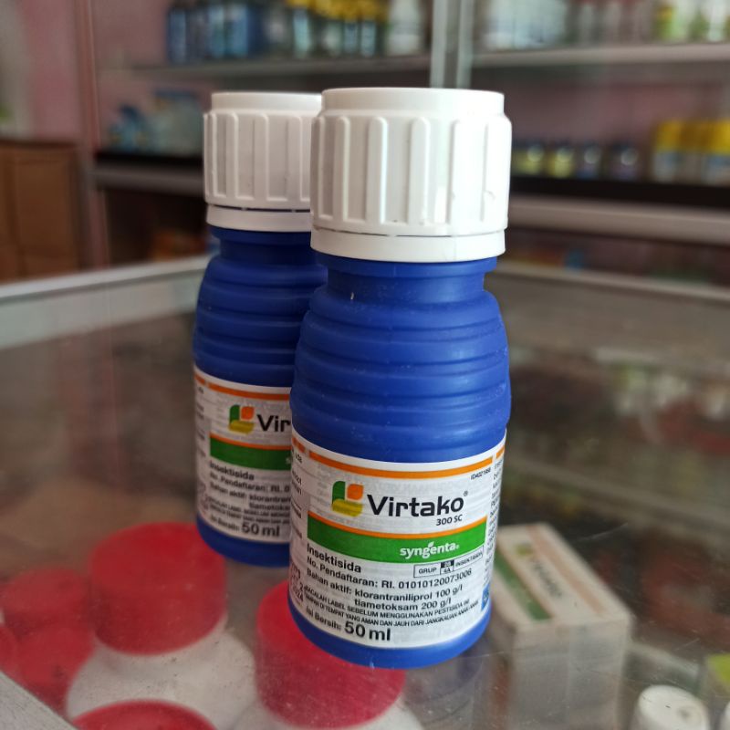 Jual virtako insektisida 300 sc sygenta 50 ml. produk original | Shopee ...