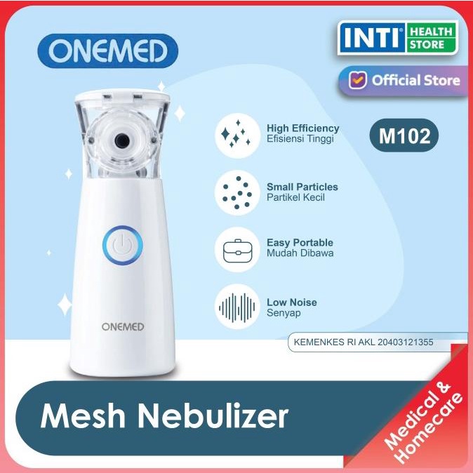 Jual Onemed | Nebulizer Portable M102 | Mesh Nebulizer | Alat Terapi ...