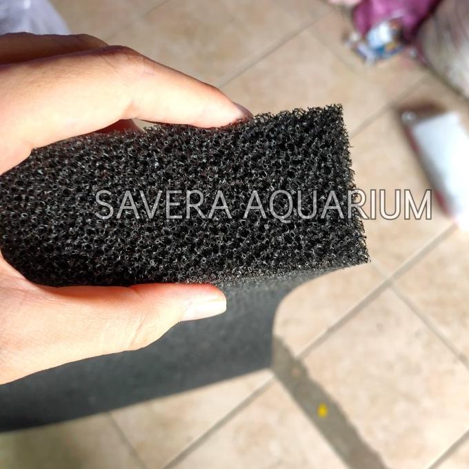 Jual Busa Hitam Biofil 1X1M / Tebal 5Cm / Biofoam / Media Filter Kolam ...
