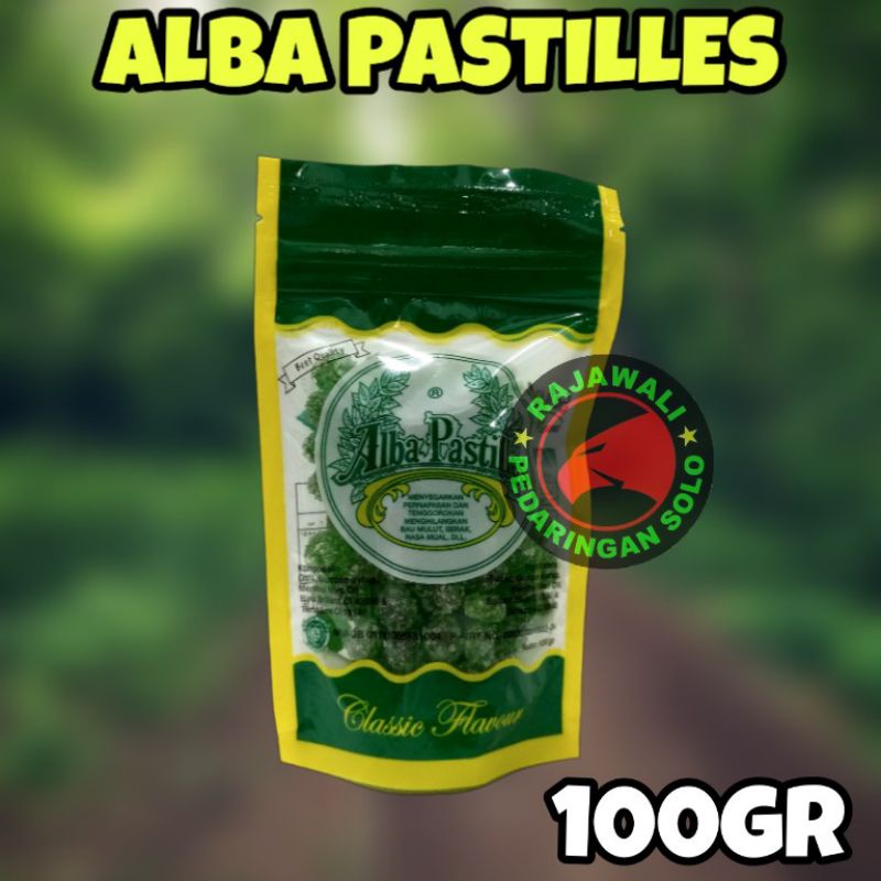 Jual PERMEN ALBA PASTILLES 100GR PERMEN UNTUK PERJALANAN UMROH DAN HAJI ...