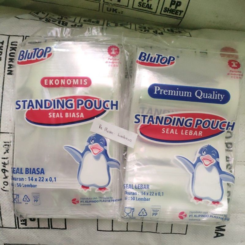 Jual Standing Pouch ukuran 14x22 Bultop Premium | Shopee Indonesia