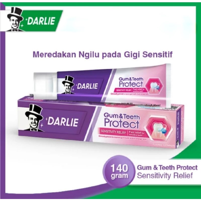 Jual Darlie Toothpaste Odol Gum & Teeth Protect Sensitivity Relief 140 ...