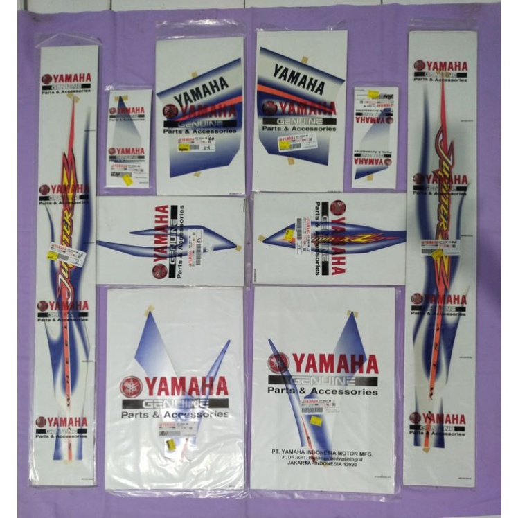 Jual Genuine Part Striping List Stiker Yamaha Jupiter Z 2004 CW Pelx ...