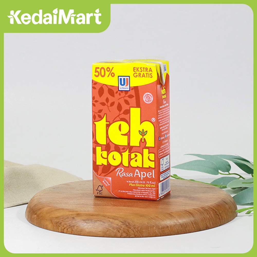 Jual Teh Kotak Rasa Apel 300 ml | Shopee Indonesia