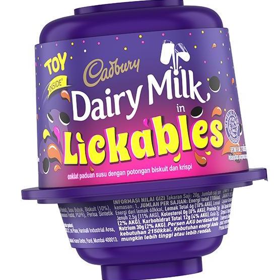 Jual Cadbury Dairy Milk Lickables 20 G | Shopee Indonesia