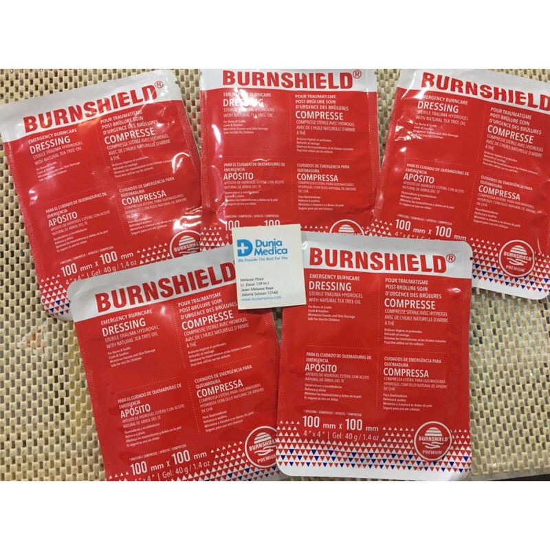 Jual Burn Dressing 10 x 10 cm Burnshield | Shopee Indonesia
